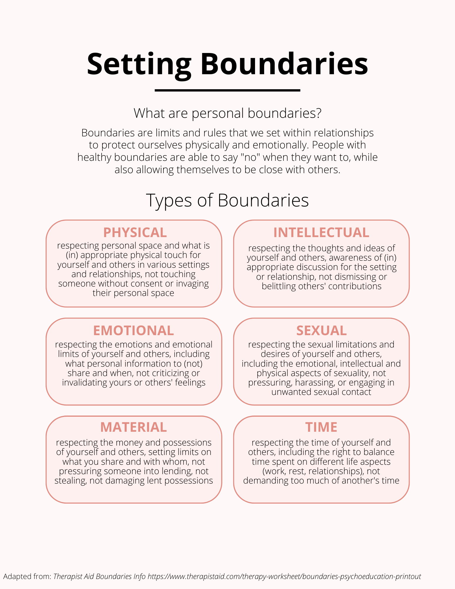 💖Professional Self-Care and Boundaries (What I Try For) – Faye Kollig